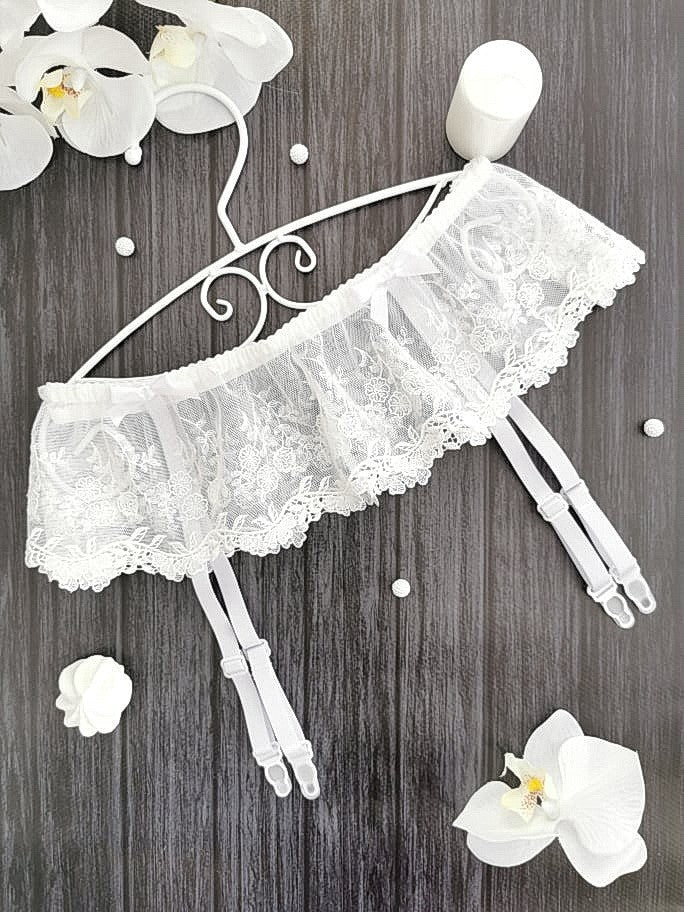 Floral Lace Garter Belt – Marrysol Shop